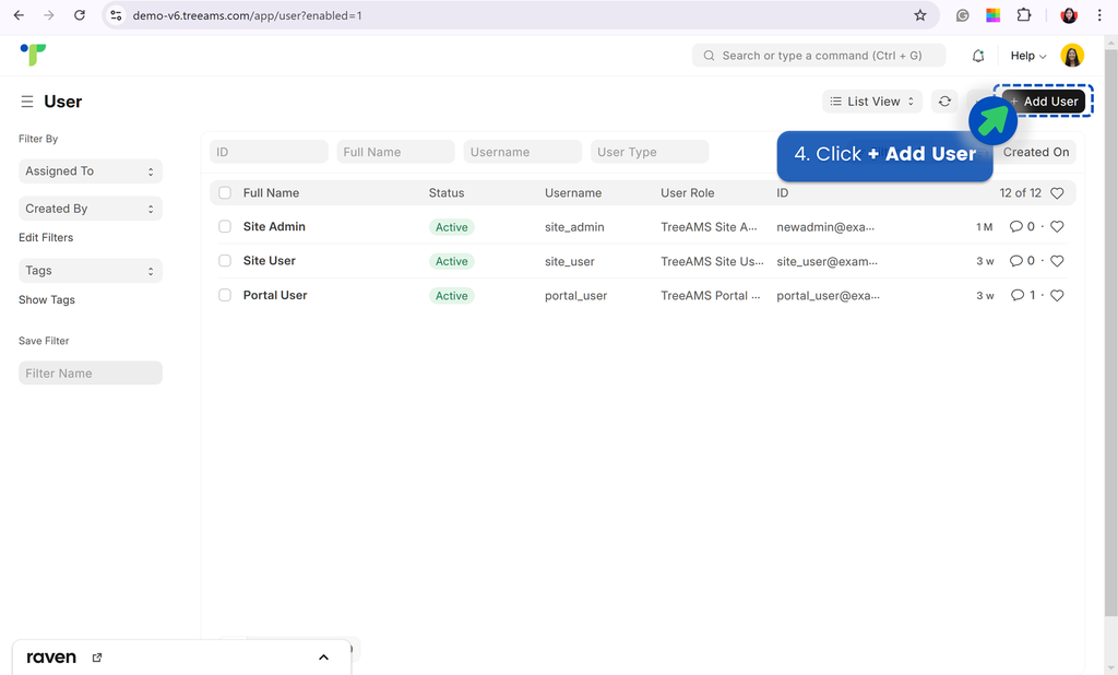 Adding & Disabling a User